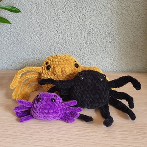 3 in 1 Sexy Spider No-sew PATTERN BUNDLE: Reversible Spider, Big and ...