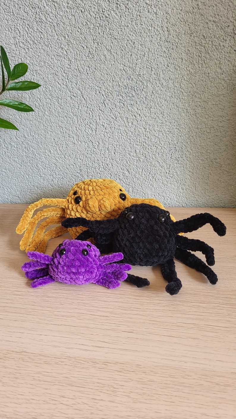 3 in 1 Sexy Spider No-sew PATTERN BUNDLE: Reversible Spider, Big and ...