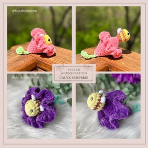 Calyx Surprise Pops Pdf Crochet Pattern, Quick and Easy No-sew ...