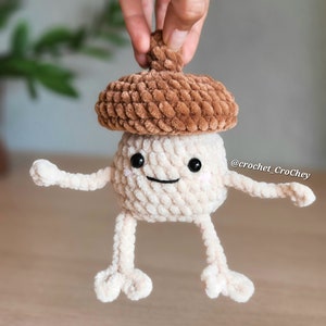 A-corny Boi PDF NO-SEW Pattern, Cute and Funny Acorn Amigurumi, Inc ...