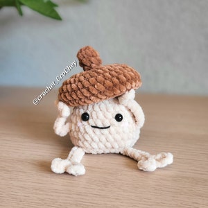 A-corny Boi PDF NO-SEW Pattern, Cute and Funny Acorn Amigurumi, Inc ...