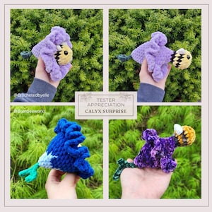 Calyx Surprise Pops Pdf Crochet Pattern, Quick and Easy No-sew ...