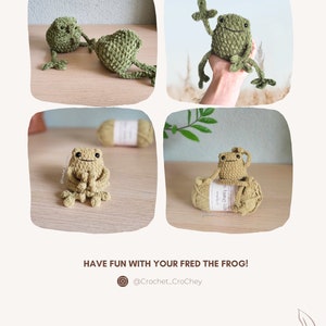 Pattern Fred the Frog a Leggy and Funny Frog With or Without a Sexy ...