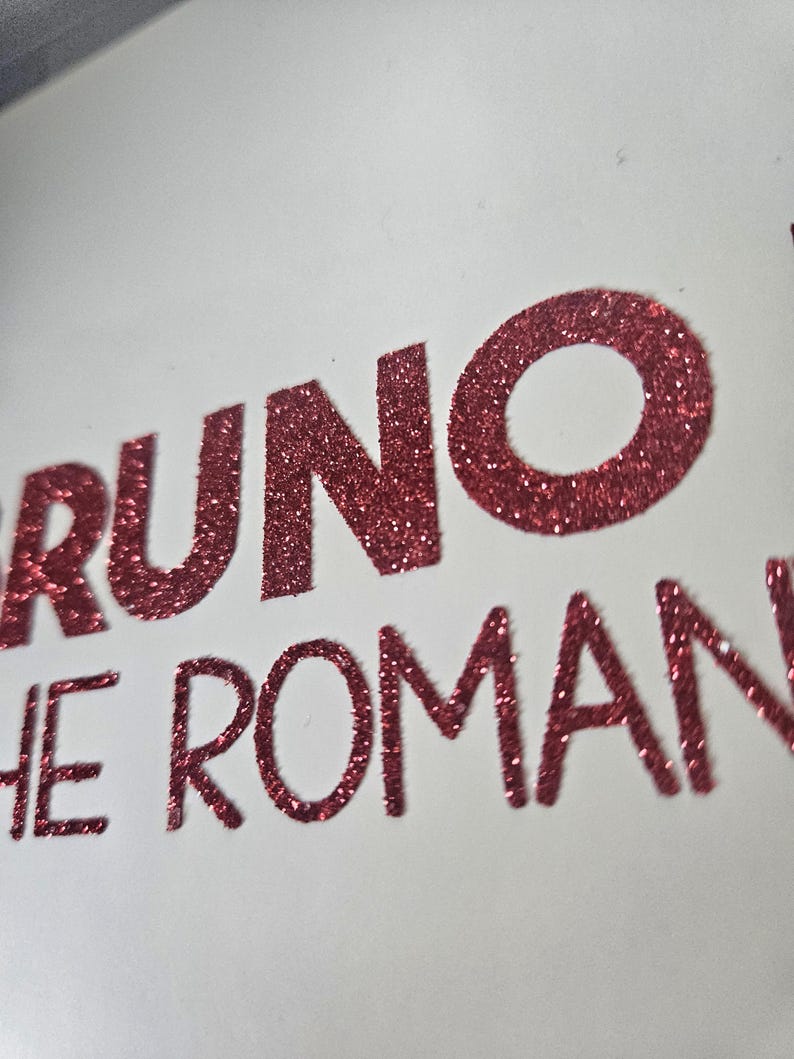 Bruno Mars the Romantic Tour 2026 Tour T-shirt Glitter Iron on Transfer ...