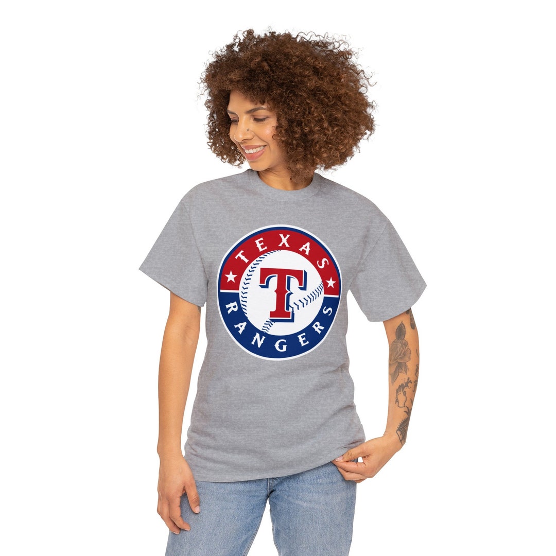 Texas Rangers T-shirt - Etsy