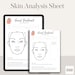 Skin Analysis Form | Editable Facial Template | Facial Treatment Form ...