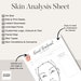 Skin Analysis Form | Editable Facial Template | Facial Treatment Form ...