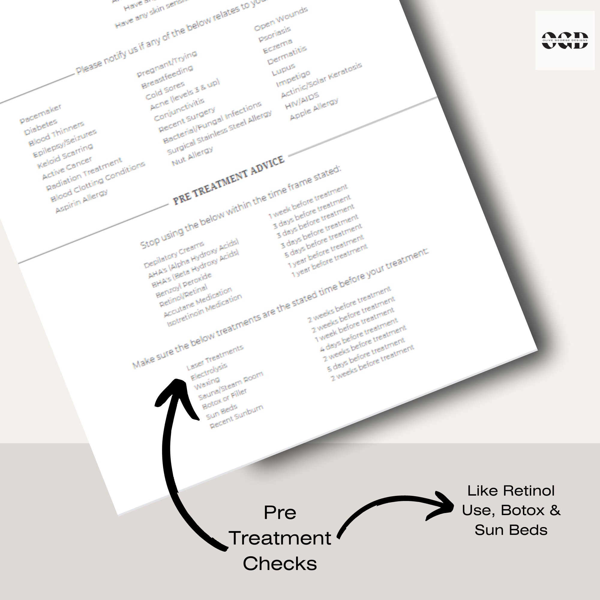 Facial Before Care | Facial Client Checks | Advanced Facial Before Care ...