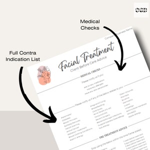 Facial Before Care | Facial Client Checks | Advanced Facial Before Care ...