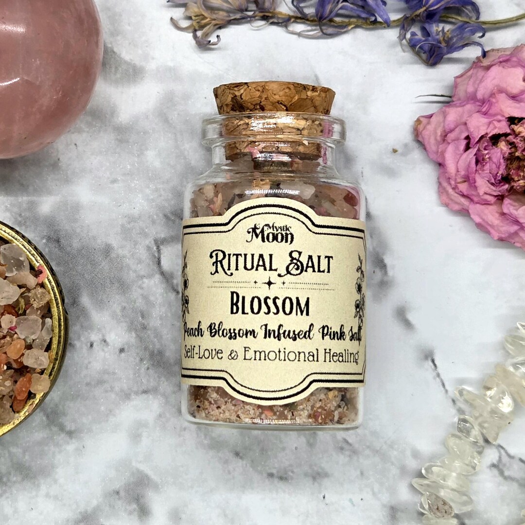 Blossom Ritual Salt – for Self-love and Emotional Healing | Handcrafted ...