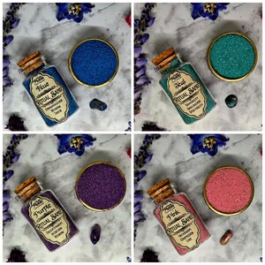 Hand-colored Cauldron Sand: Ritual Sand - Mini Apothecary Color Magic ...