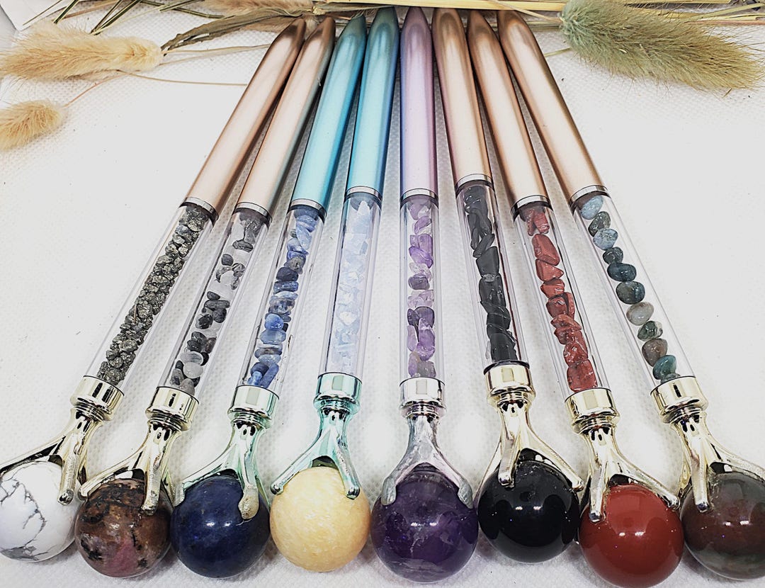 Crystal Sphere and Chip Pens! Work Great as a Gift! Each Pen is Unique ...