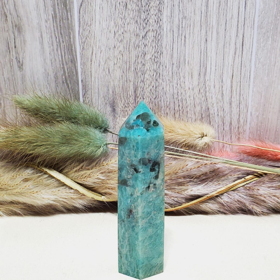 Amazonite Obelisk Tower 2.95 Inch - Etsy