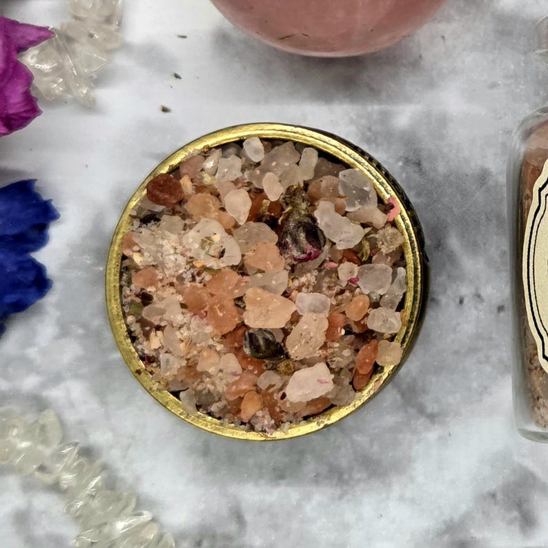 Ritual Salt Sampler Set – 10 Small Jars of Handcrafted Salts for ...