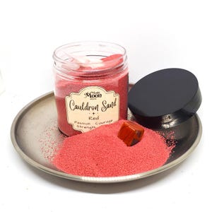 Red Cauldron Sand Colored Sand for Incense Candles Charcoal Burning ...