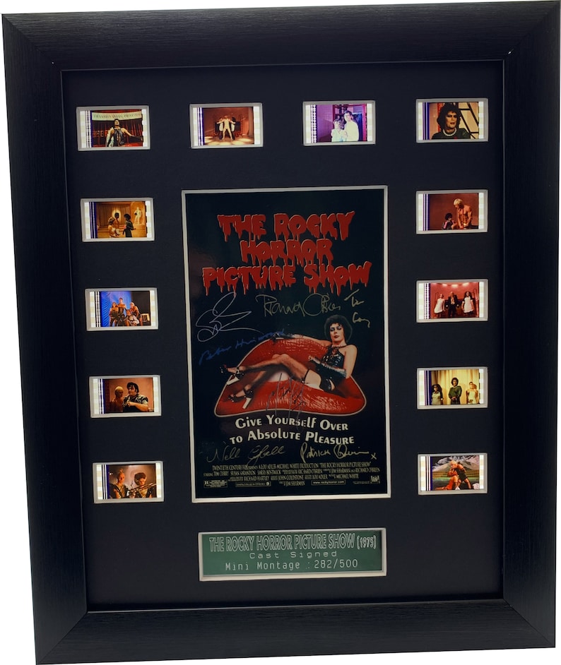 Horrorcells : Cast Signed the Rocky Horror Picture Show (1975) Filmcell ...