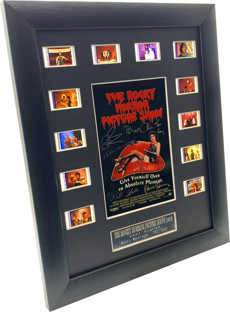 Horrorcells : Cast Signed the Rocky Horror Picture Show (1975) Filmcell ...