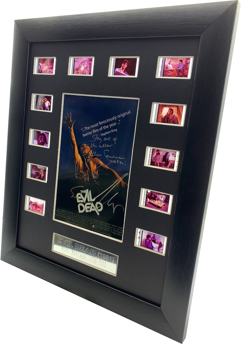 Horrorcells : Cast Signed Evil Dead 1 (1981) Filmcell , Horror Cult ...