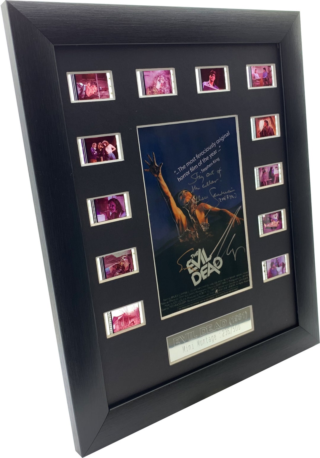 Horrorcells : Cast Signed Evil Dead 1 (1981) Filmcell , Horror Cult ...