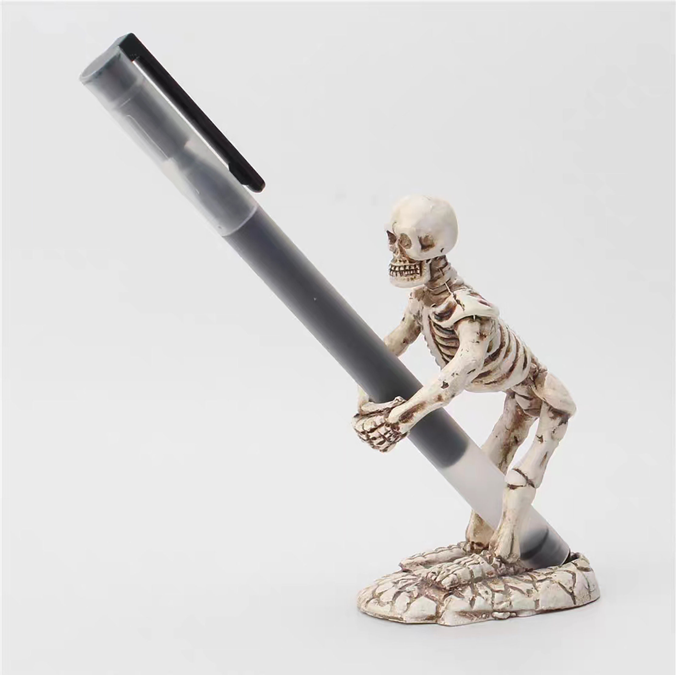 Skull Pen Holder, Skull Table Decoration, Christmas Table Decoration ...