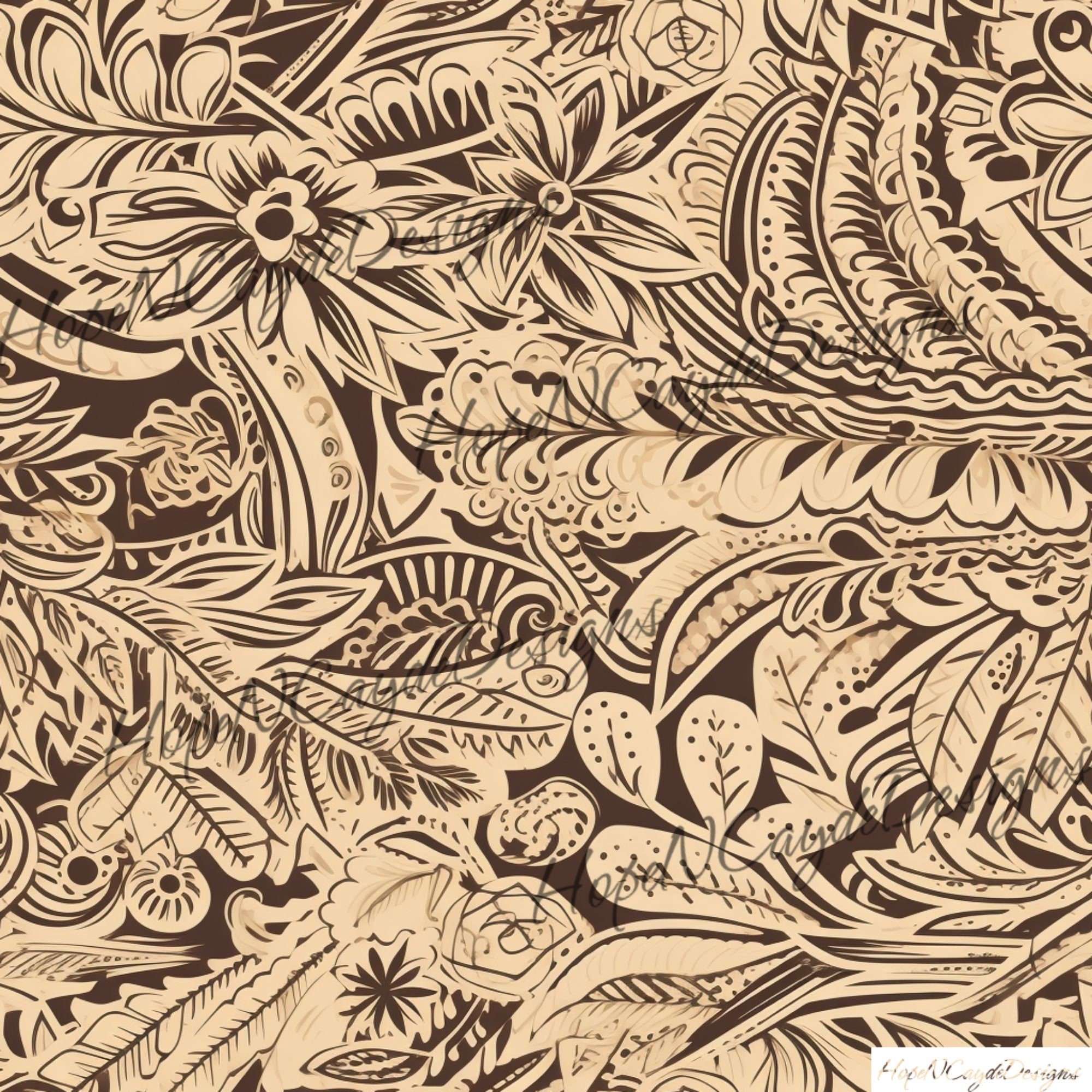 Neutral Pacific Island Patterns 4 Digital Pack - Etsy New Zealand