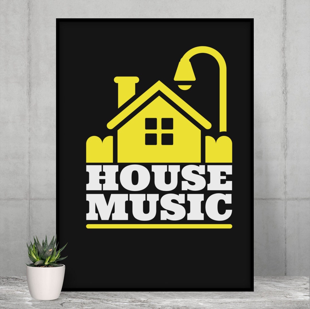 House Music Poster, Music Poster, Deep House Poster, Soulful House, EDM ...