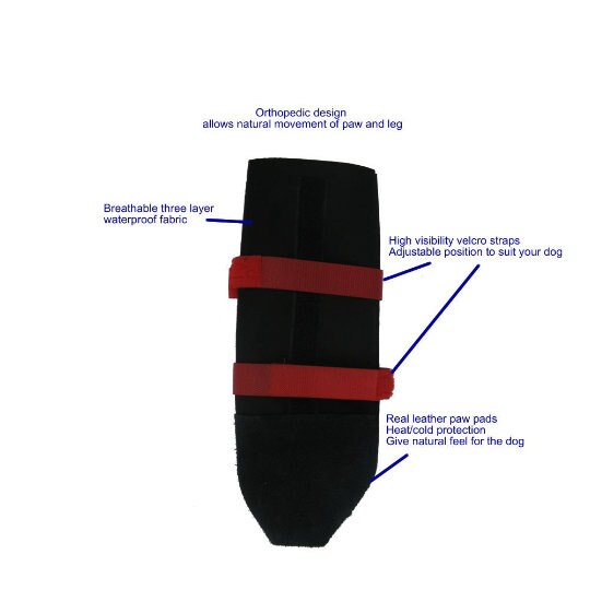 Dog Boots for Greyhound or Dogs With Sensitive Skin or Paws - Etsy