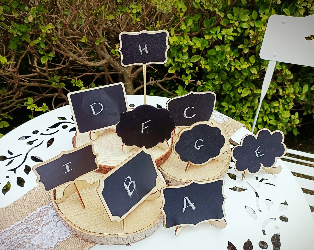 Mini Chalkboards Wedding Decor Signs Price Displays - Etsy