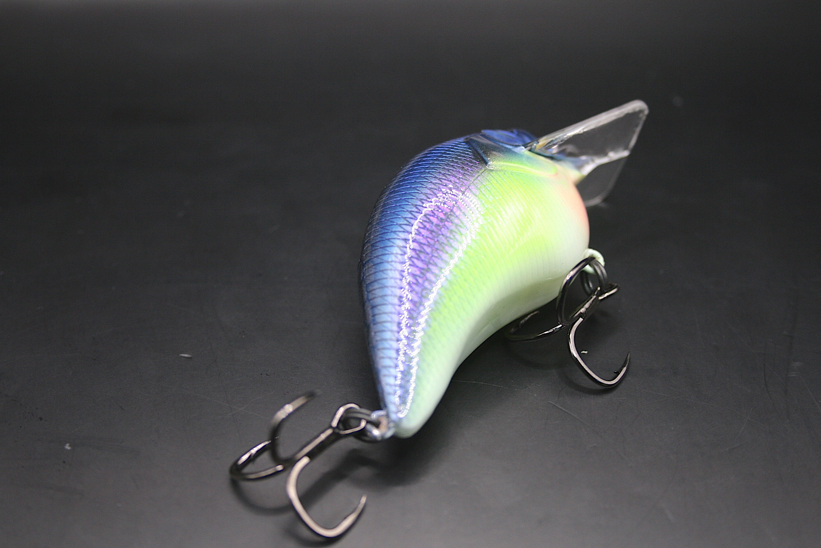 Custom Painted Square Bill Similar to S Crank 1.5 Square Bill Crankbait ...