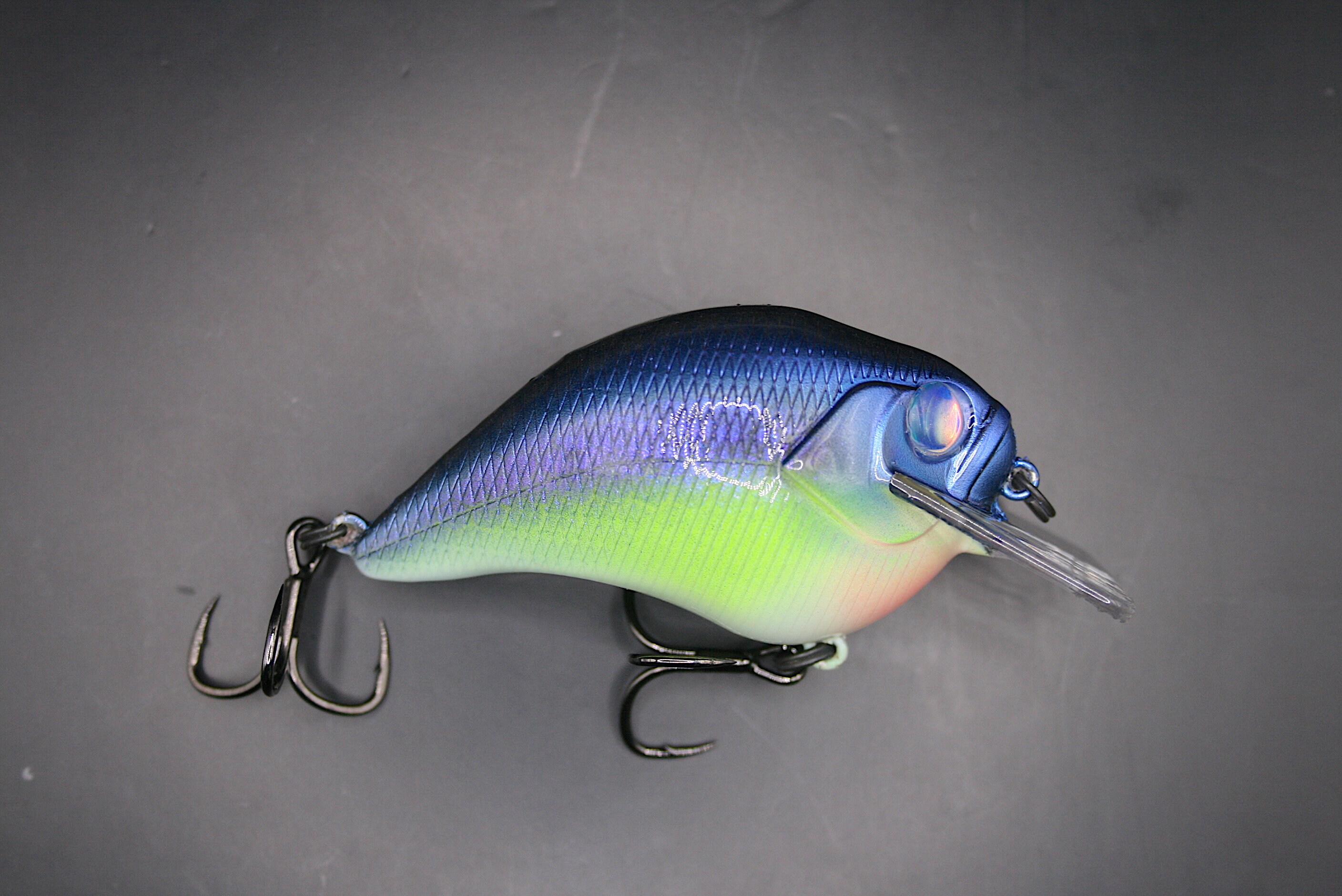 Custom Painted Square Bill Similar to S Crank 1.5 Square Bill Crankbait ...