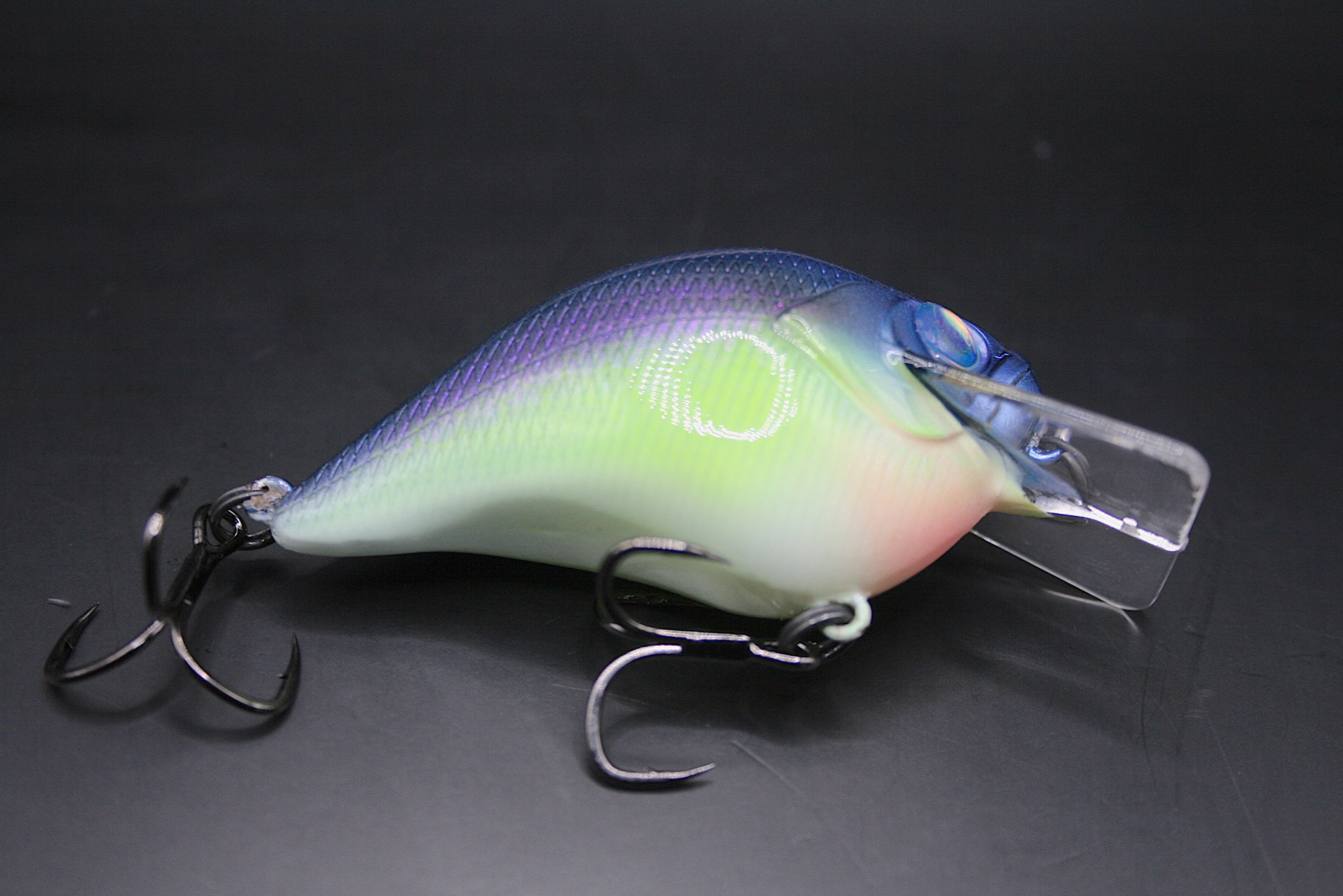 Custom Painted Square Bill Similar to S Crank 1.5 Square Bill Crankbait ...
