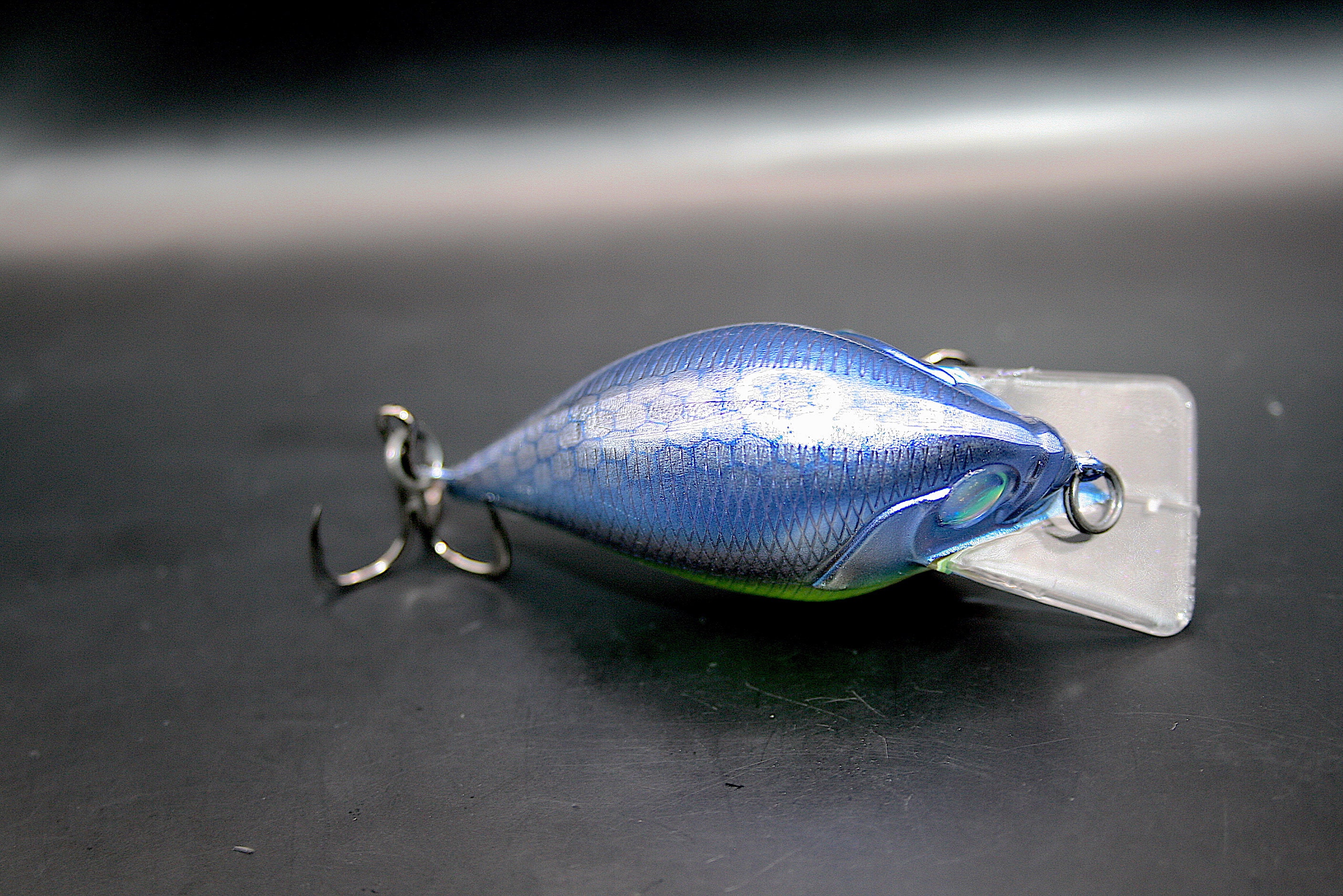 Custom Painted Square Bill Similar to S Crank 1.5 Square Bill Crankbait ...
