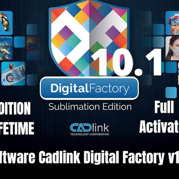 Cadlink Digital Factory V10 Dtf Edition - Etsy