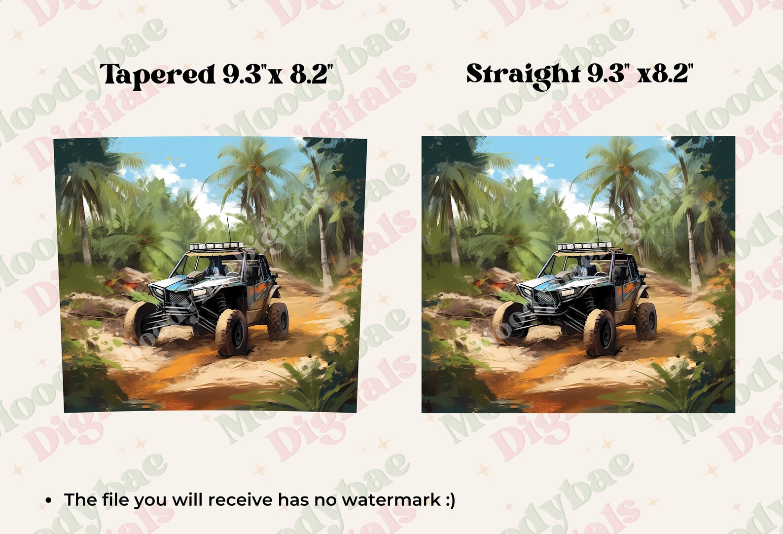 Nature Adventure Sxs Tumbler Wrap, Side by Side,20oz Sublimation ...