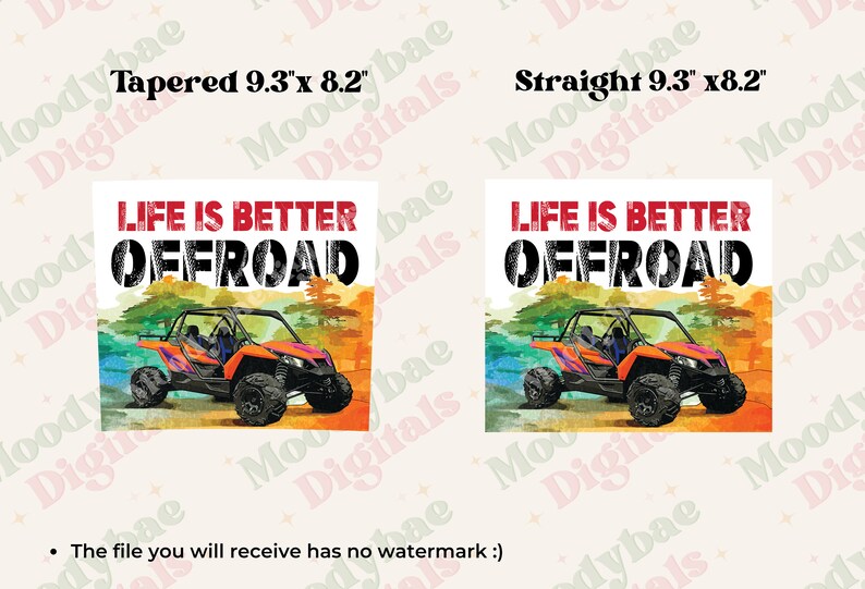 Sxs Tumbler Wrap, Side by Side Offroad, 20oz Sublimation Tumbler Wrap ...