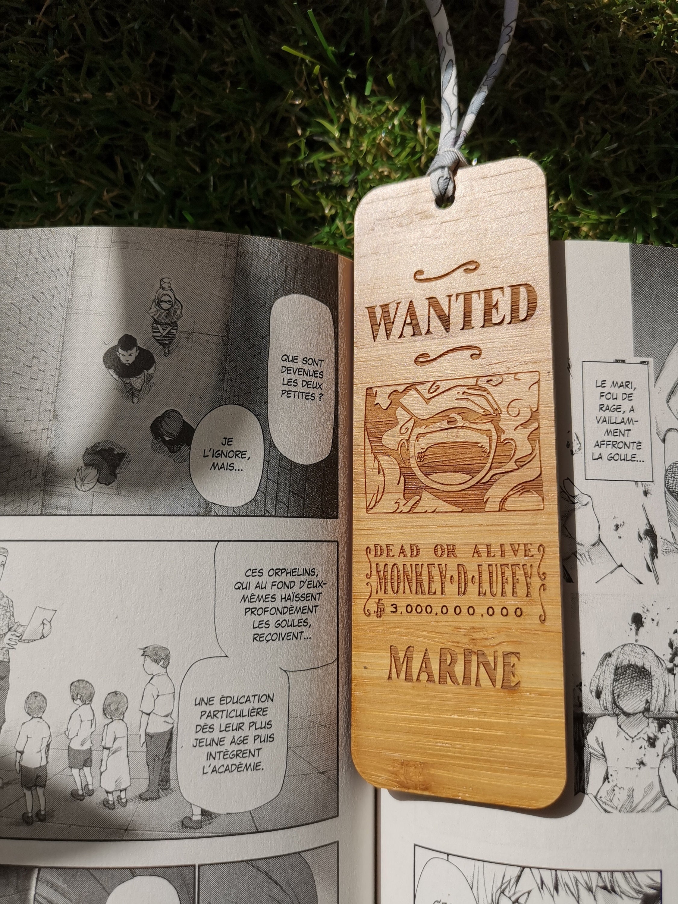 One Piece Wooden Bookmark Luffy Gear 5 - Etsy