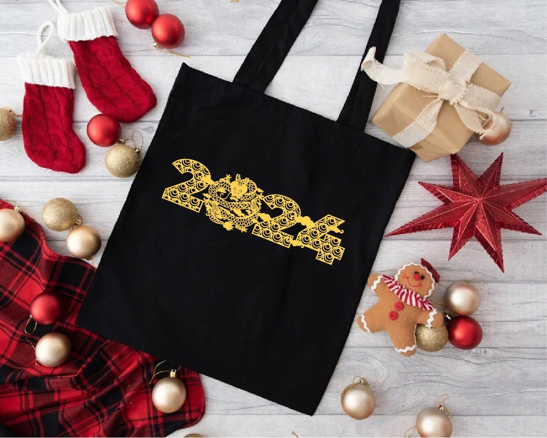2024 Chinese New Year Tote Bag Custom Lunar New Year Tote - Etsy
