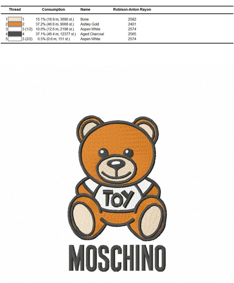 Embroidery Logo Design Digital Instant Download Multiple - Etsy