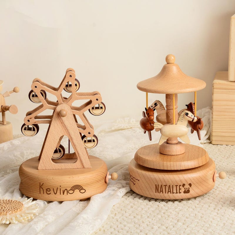 Wooden Photo Box Wheel - Etsy