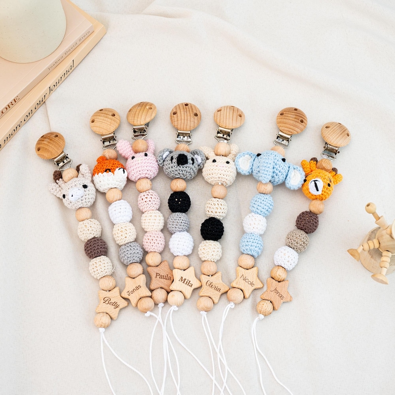 Horses Pacifier Clip - Etsy UK