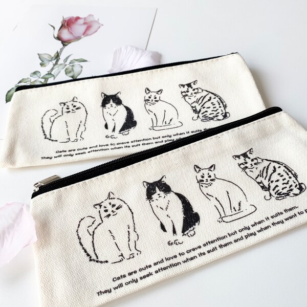 Cat Pouch - Etsy