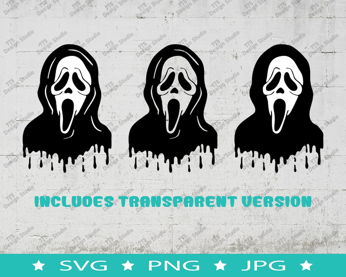 Ghostface Svg, Ghost Face Svg, Ghostface PNG, Ghost Face PNG, Scream ...