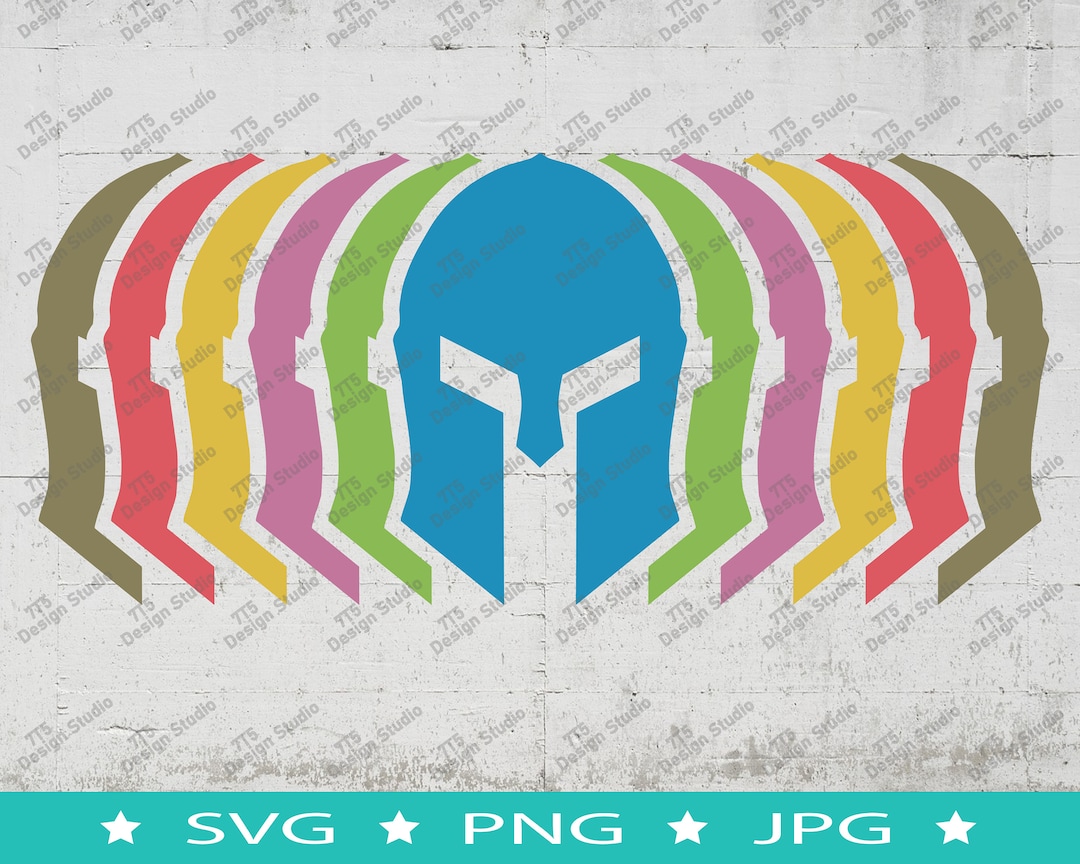 Spartan SVG Spartan Helmet SVG Warrior SVG Gladiator - Etsy