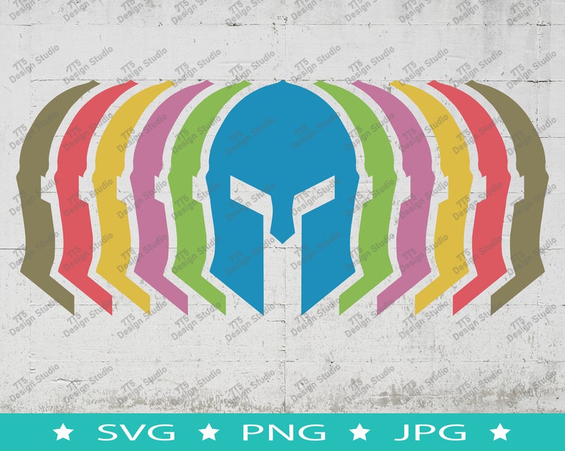 Spartan SVG Spartan Helmet SVG Warrior SVG Gladiator - Etsy