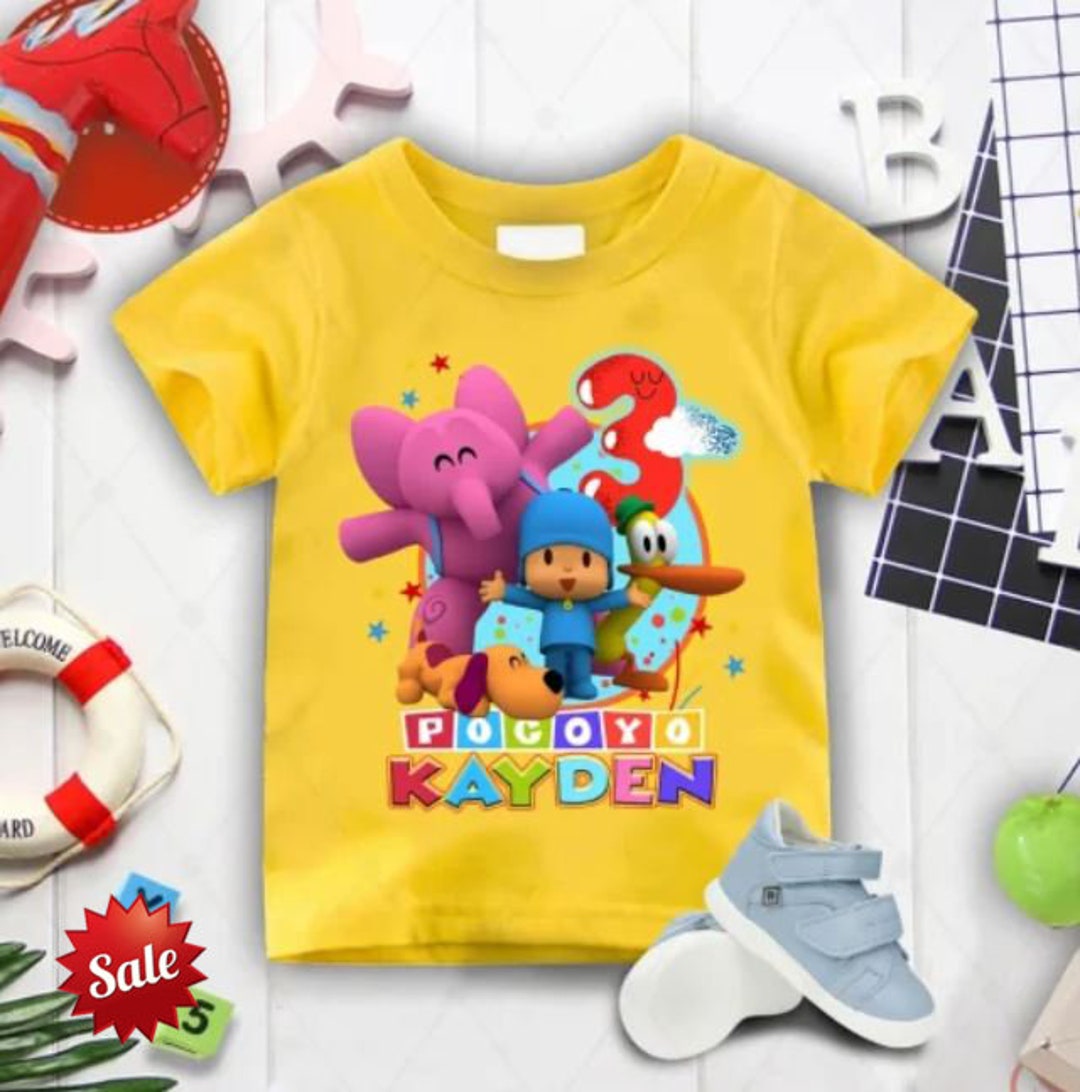 Pocoyo Birthday Shirt,pocoyo Family Party Shirt,pocoyo Shirt - Etsy