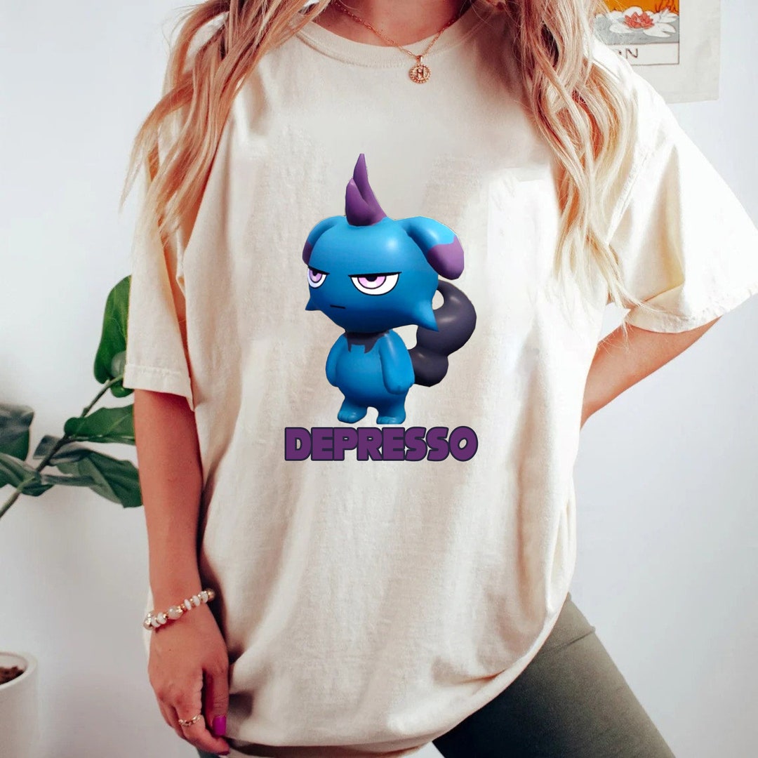 Palworld Depresso Shirt, Palworld Inspired Unisex Shirt, Sweatshirt ...