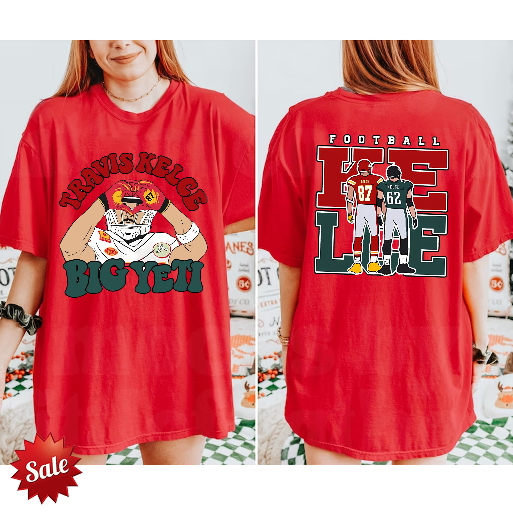 Vintage Jason Kelce & Travis Kelce sold by Copper Cordelie | SKU ...