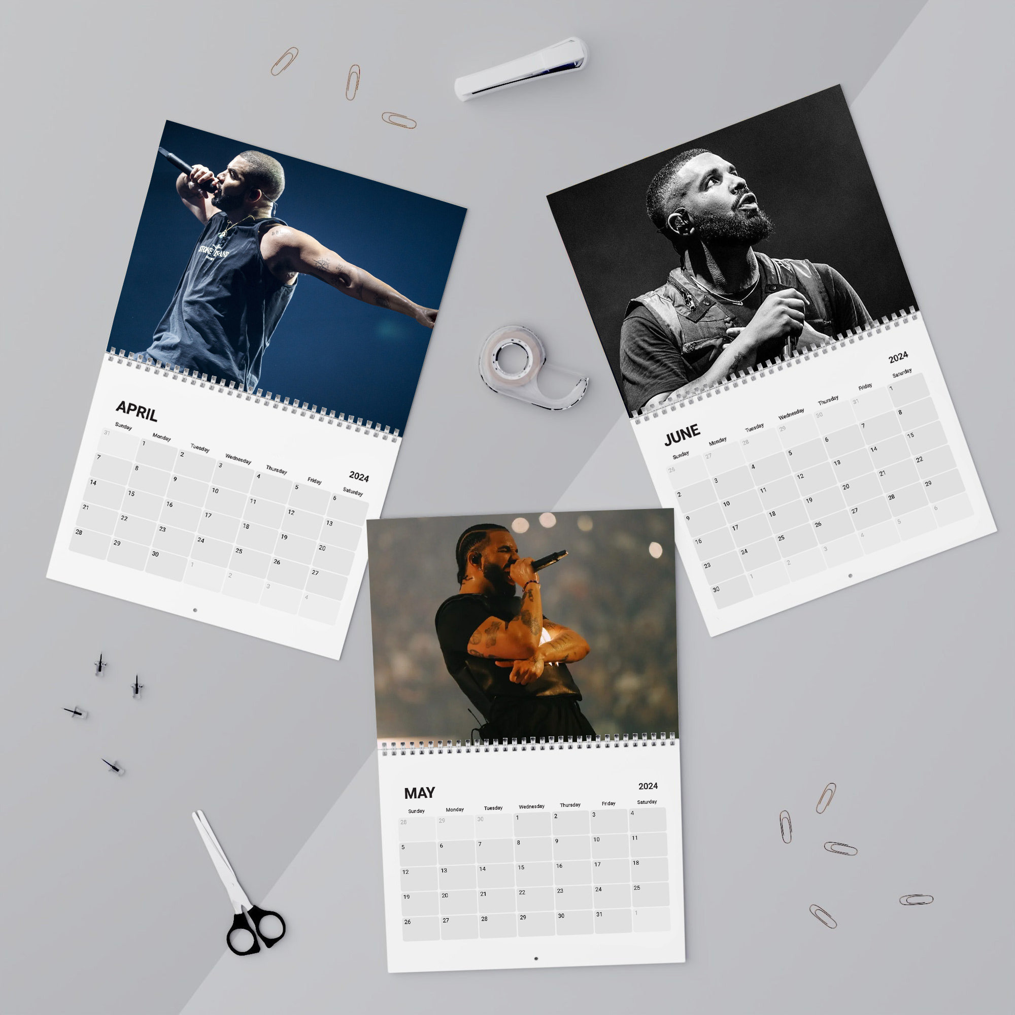 Drake 2024 Calendar sold by Blush Jar Jar Binks Anguilla | SKU 4731218 ...