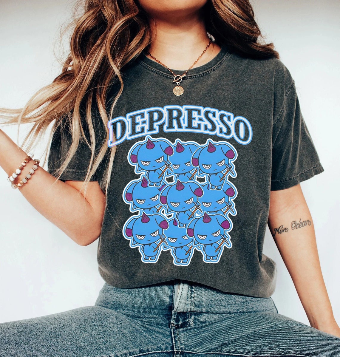 Palworld Depresso Pals Shirt, Palworld Video Game Shirt, Palworld ...