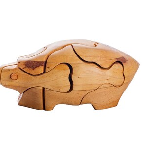 Wooden Turtle Puzzle - Etsy